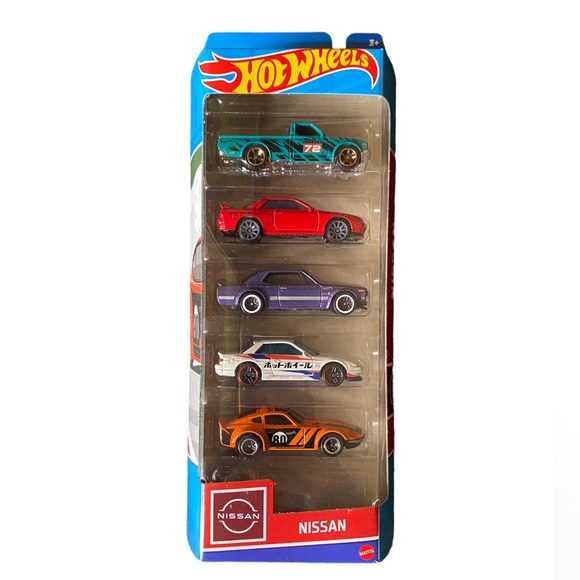 Toys | 223 Hot Wheels Nissan 5 Pack Skyline Gtr Datsun Fairlady Z Silvia Skyline Ht | Poshmark